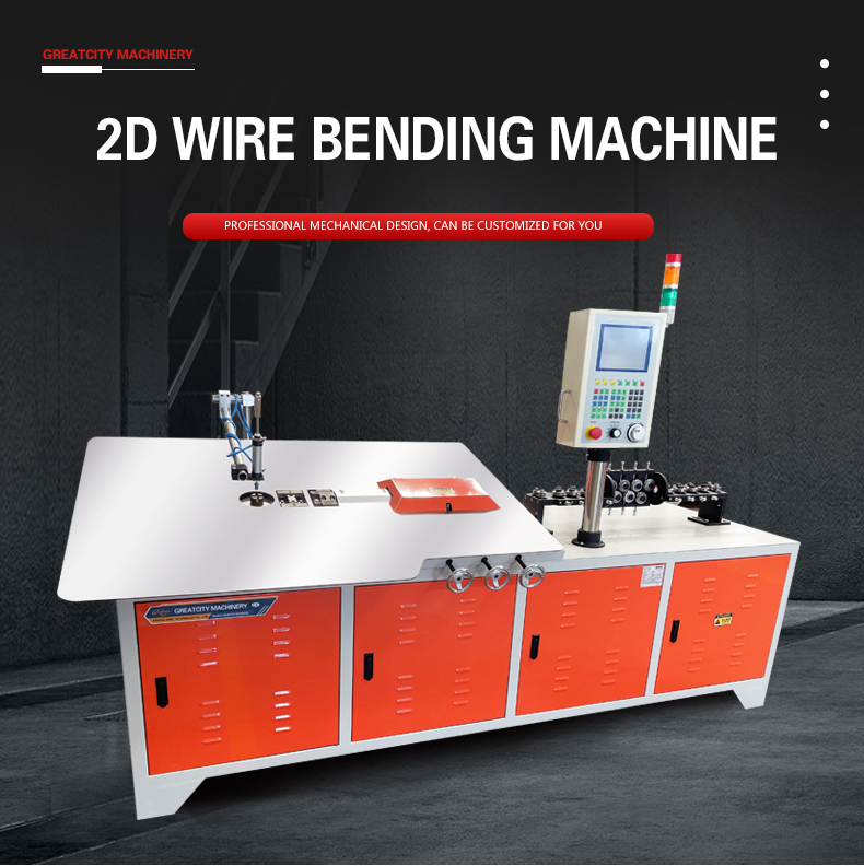 10 years experience Factory 2-6mm process fully automatic New 2D CNC Wire bender bending machine ...