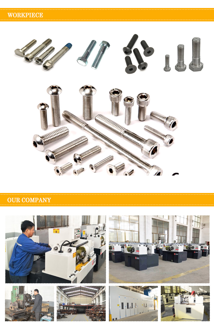 m6 thread rolling machine,steel rod threading machine from greatcity ...